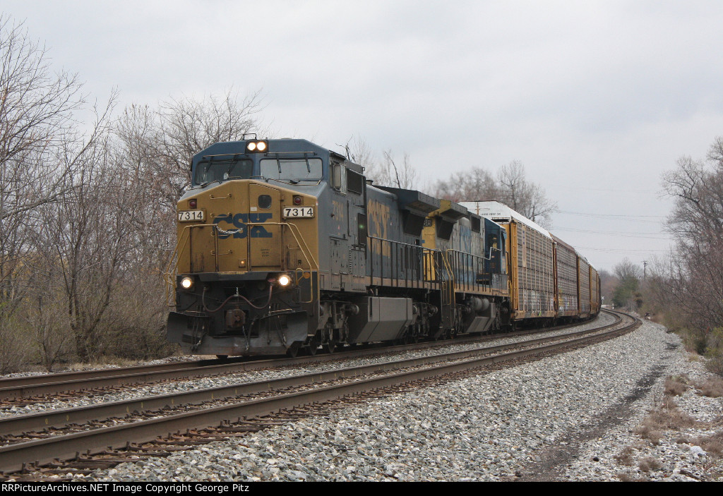 CSX Q217 at Schafers Road